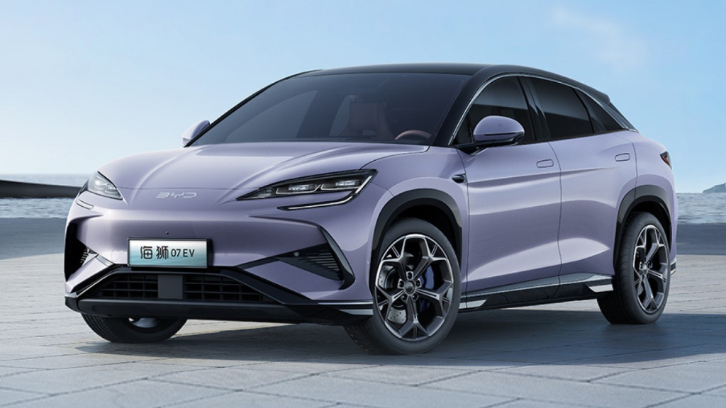 Byd Pr Sentiert Neues Elektro Suv Sea Lion Computer Bild