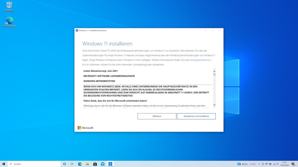Windows 11-Update erzwingen per Assistent - COMPUTER BILD