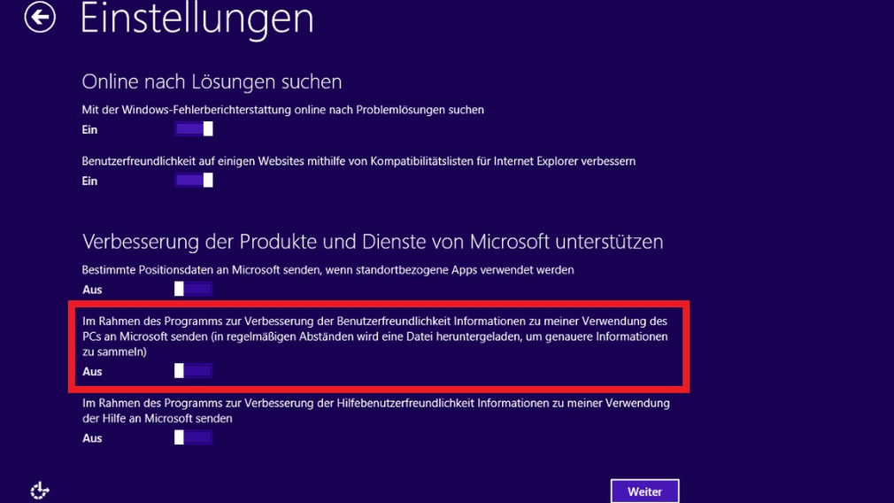 Windows 7/8: CEIP deaktivieren - COMPUTER BILD