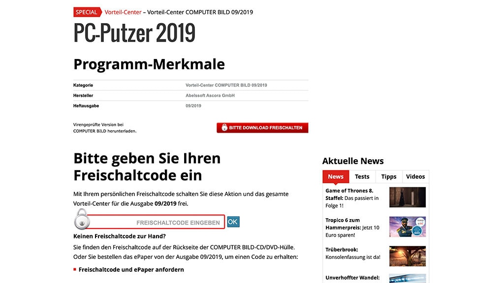 Das COMPUTER BILD Vorteil-Center erklärt - COMPUTER BILD