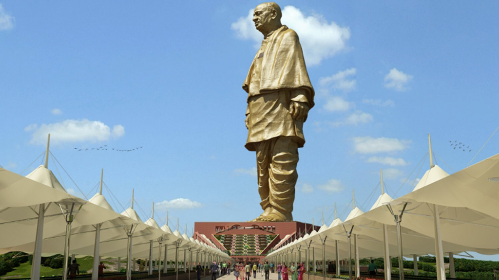 183 Meter hoch: Infos zur Statue Vallabhbhai Patel - COMPUTER BILD