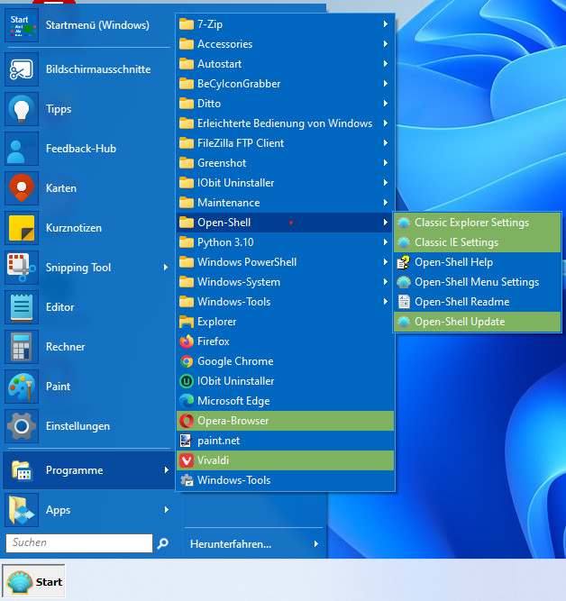 Open Shell Menu - Download - COMPUTER BILD