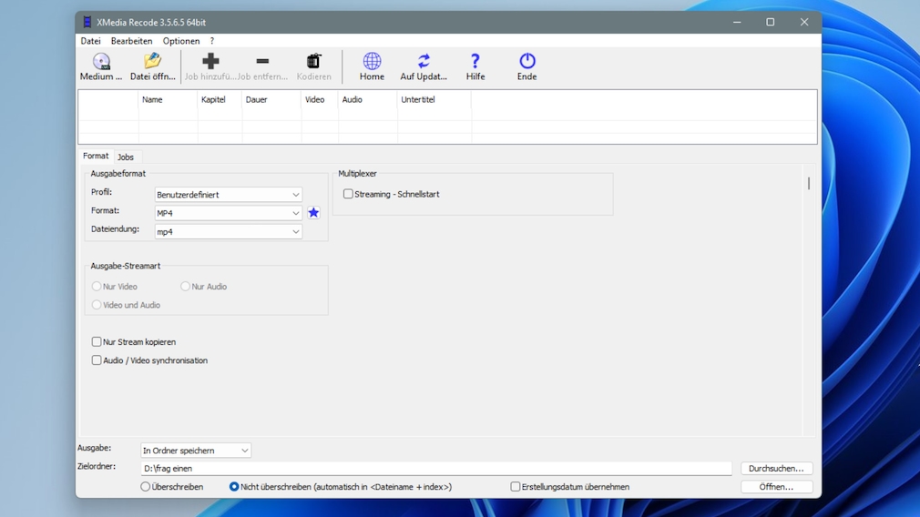 XMedia Recode: Anleitung auf Deutsch zum Konvertierungs-Tool - COMPUTER ...
