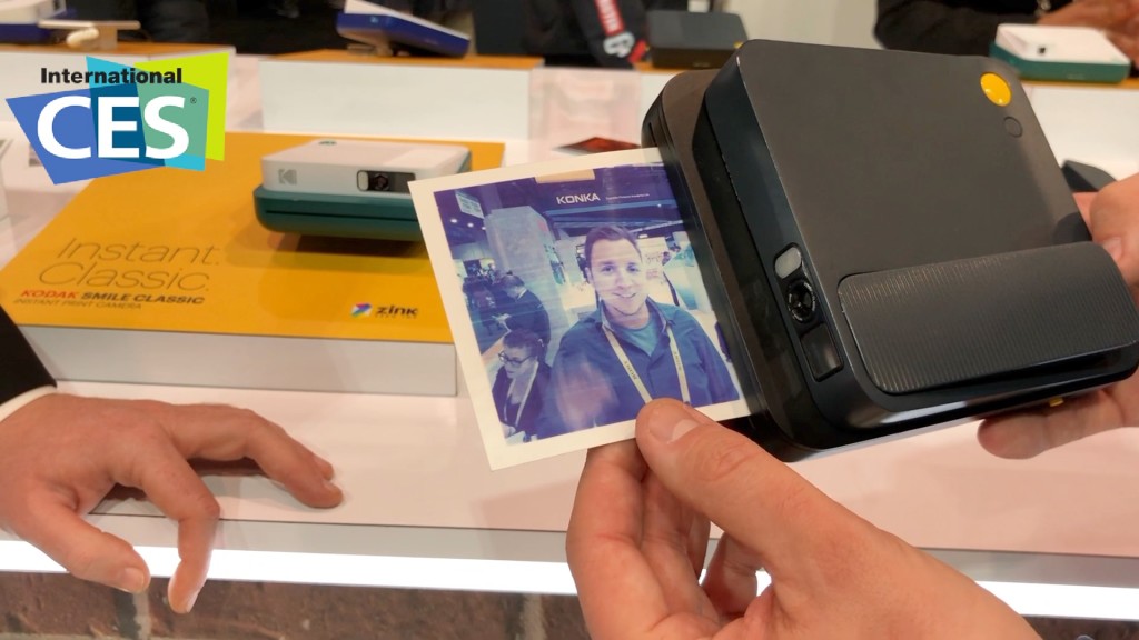 Sofortbilder: Kodak Instant Classic auf der CES - COMPUTER BILD