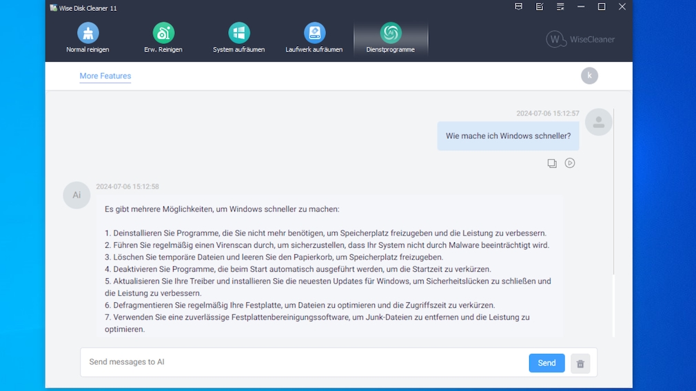 Wise Disk Cleaner: Review – und Wise Disk Cleaner vs. BleachBit ...
