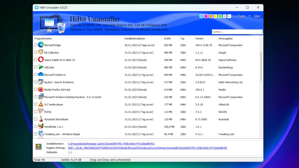 Windows-Uninstaller: So nutzen Sie den HiBit Uninstaller - COMPUTER BILD