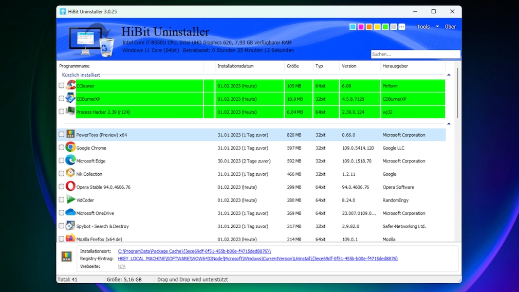 Windows-Uninstaller: So nutzen Sie den HiBit Uninstaller - COMPUTER BILD