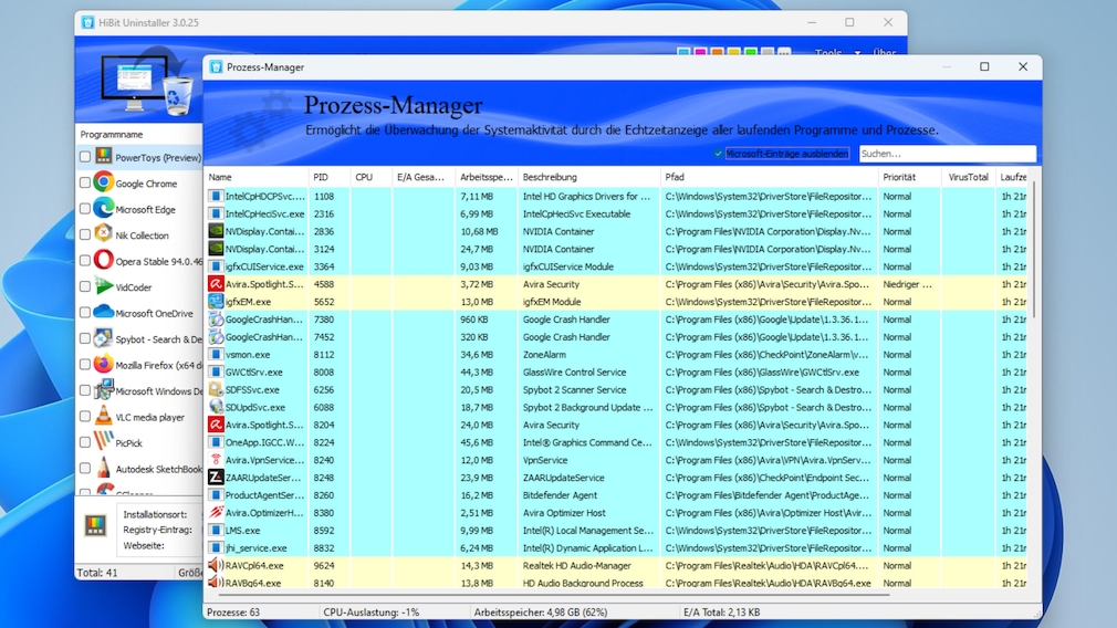 Windows-Uninstaller: So nutzen Sie den HiBit Uninstaller - COMPUTER BILD