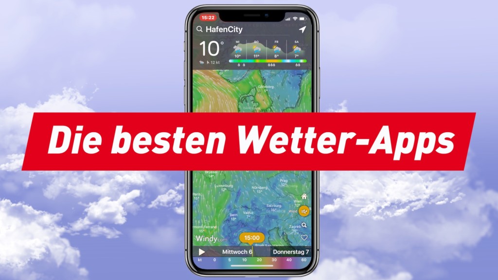 Die 7 besten Wetter-Apps: Immer wissen, was kommt - COMPUTER BILD