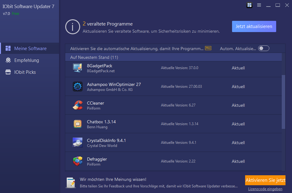 IObit Software Updater - Download - COMPUTER BILD
