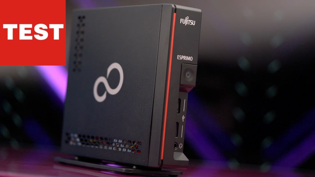 Fujitsu Esprimo G558: Mini-PC im Test - COMPUTER BILD