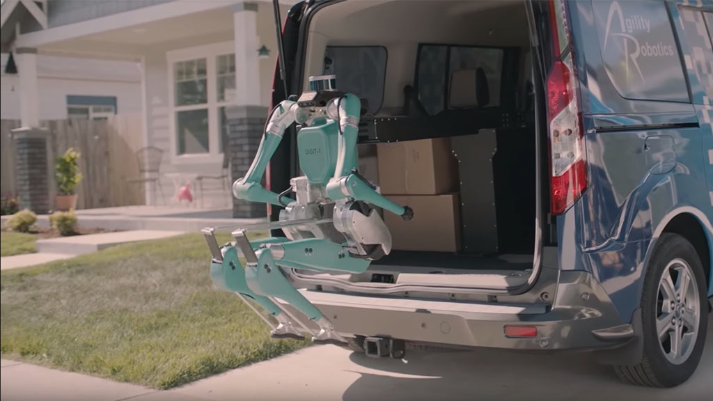 Ford Digit: Roboter soll Pakete liefern - COMPUTER BILD