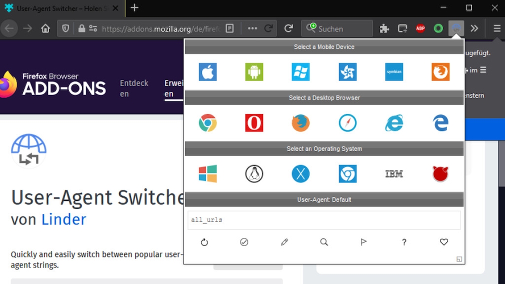 Firefox und Chrome: User Agent auslesen und ändern - COMPUTER BILD
