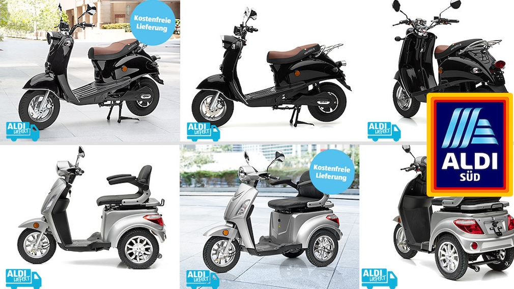 Aldi-Süd: Elektro-Roller von Nova Motors - COMPUTER BILD