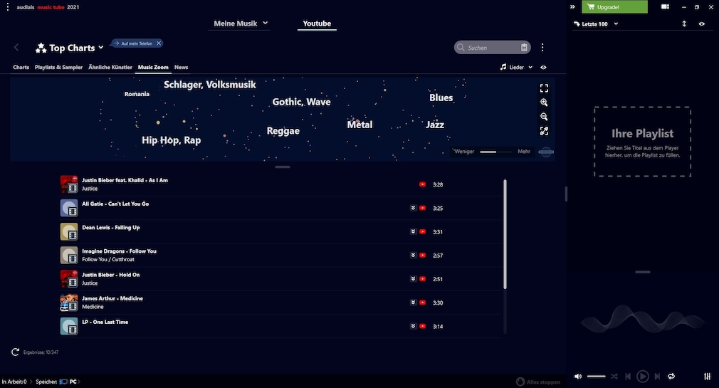 Audials Music Tube – Kostenlose Vollversion - Download - COMPUTER BILD