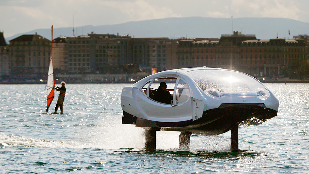 SeaBubbles: Fliegende Boote im Test gegen Pariser Stau - COMPUTER BILD