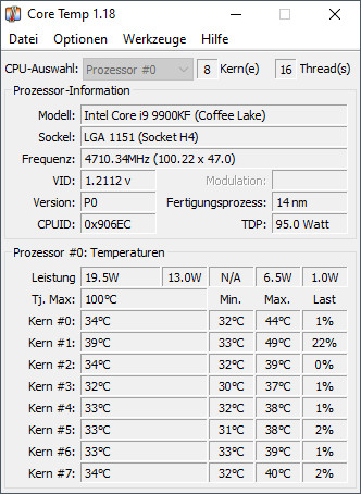 Core Temp - Download - COMPUTER BILD