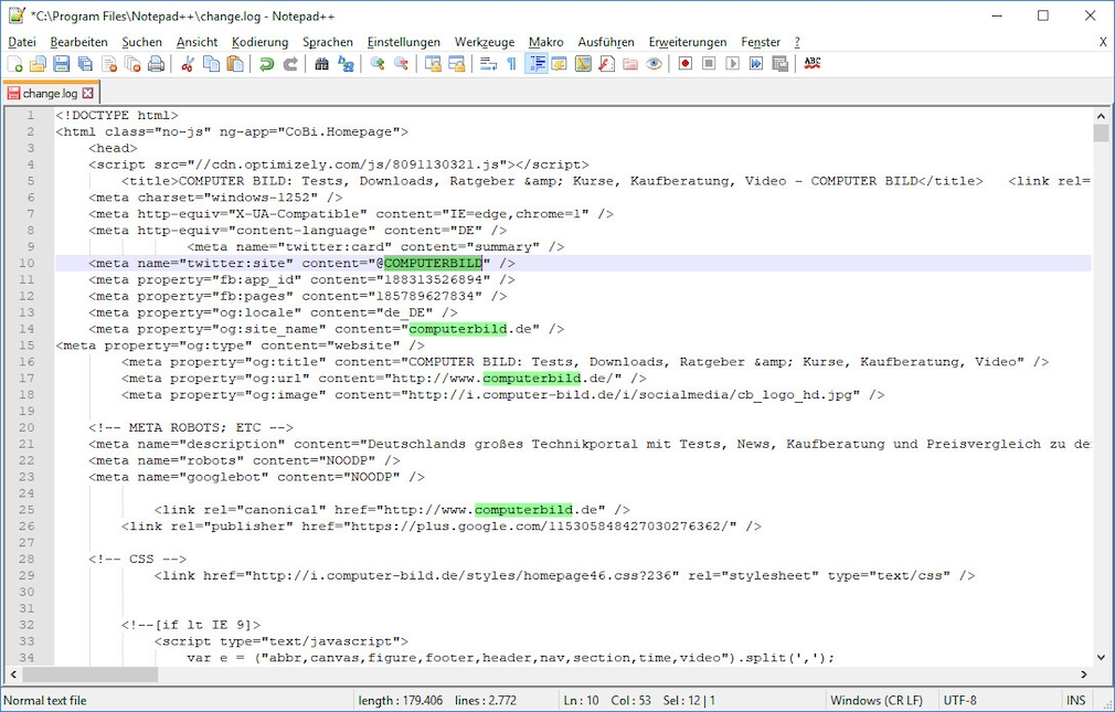 Notepad++ - Download - COMPUTER BILD