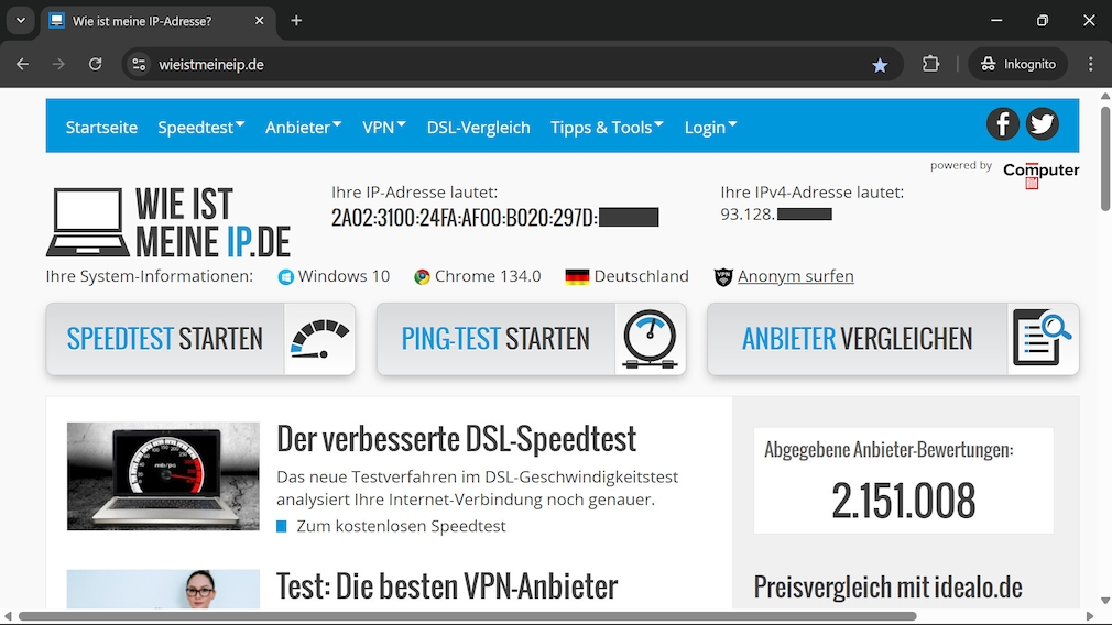 VPN für Chrome: Die besten kostenlosen Add-ons - COMPUTER BILD