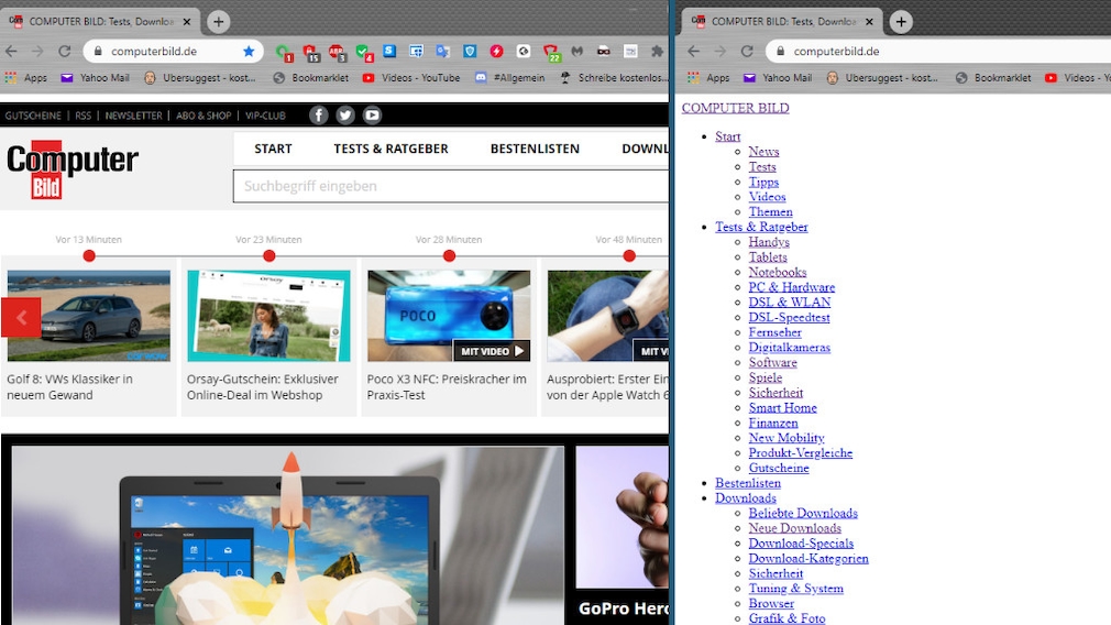 Die besten Bookmarklets für Firefox & Co. - COMPUTER BILD