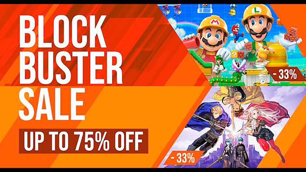 Blockbuster-Sale bei Nintendo: Bis zu 75 Prozent Rabatt im eShop ...
