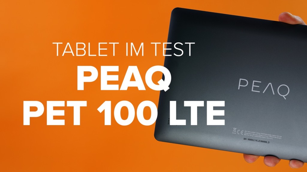 Peaq PET 100 LTE im Test: Was kann das Tablet? - COMPUTER BILD