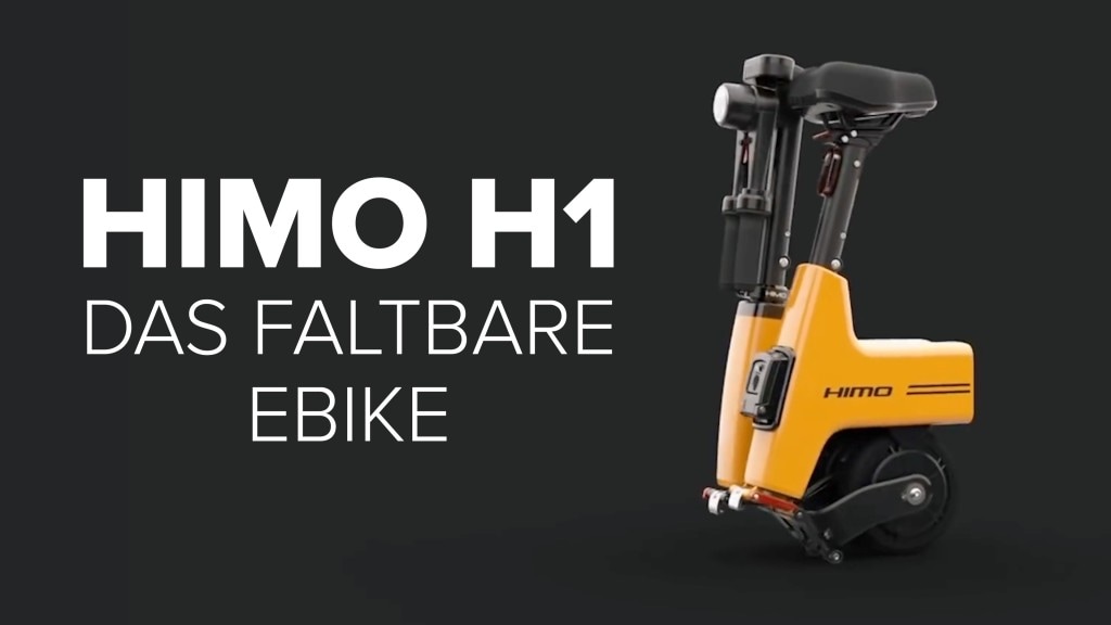 Xiaomi HiMo H1: Faltbares 400-Euro-eBike für Deutschland - Infos ...
