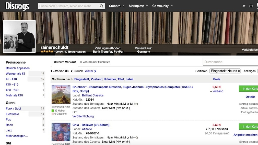 Ordentlich Geld verdienen: Mit Discogs Musik verwalten und verkaufen ...