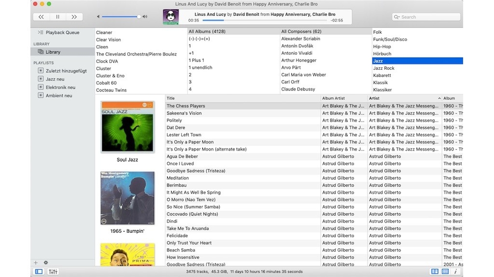 Swinsian: Die bessere Musikverwaltung auf dem Mac - COMPUTER BILD