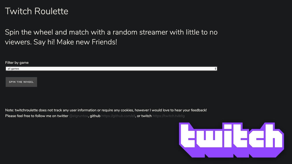 Twitch Roulette: Internetseite findet einsame Streamer - COMPUTER BILD