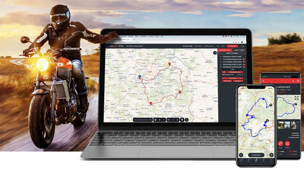 Calimoto: Motorrad-Navi funktioniert jetzt auch offline - COMPUTER BILD