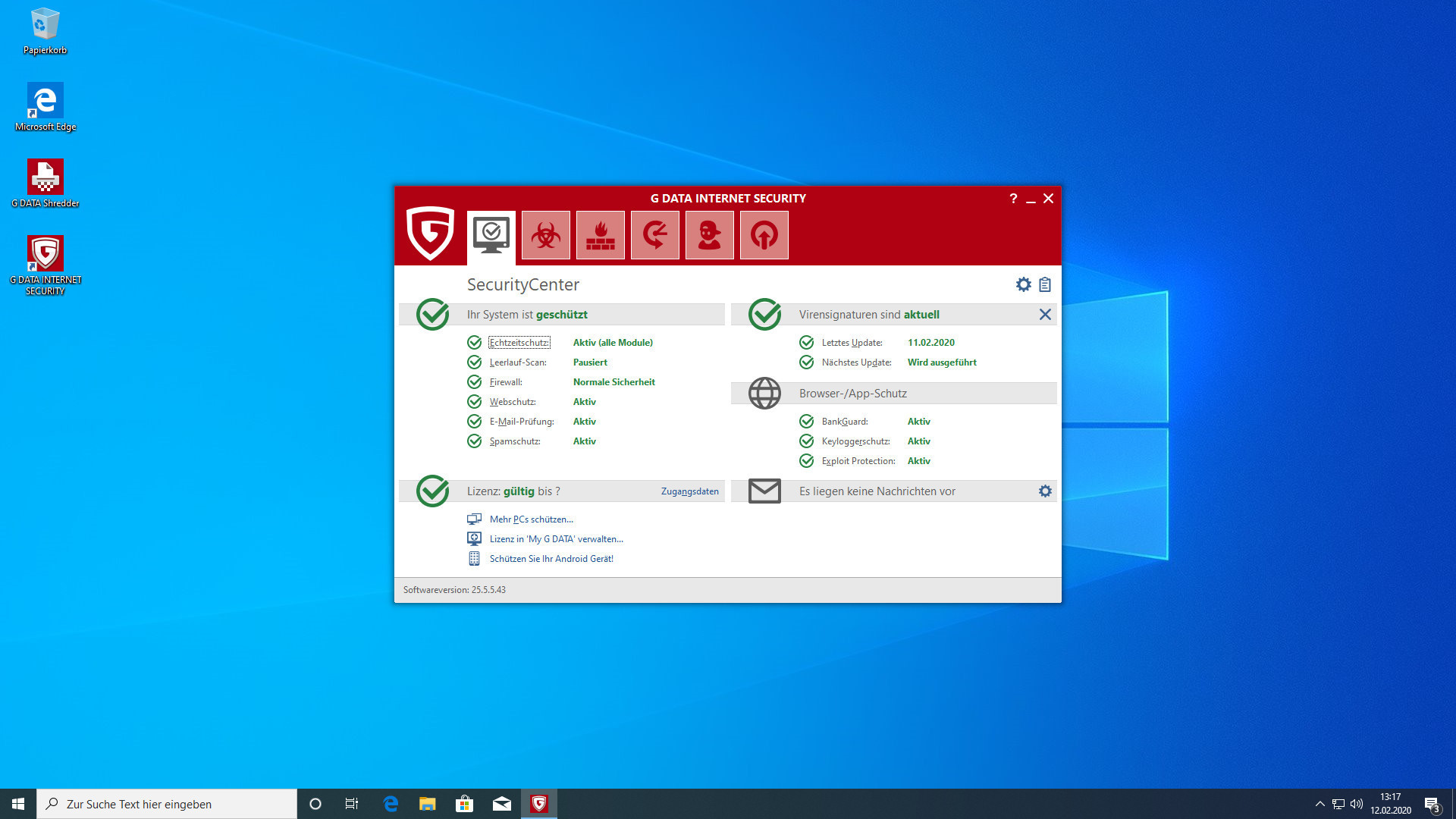 G Data InternetSecurity im Test: Ein sicherer Virenschutz? - COMPUTER BILD