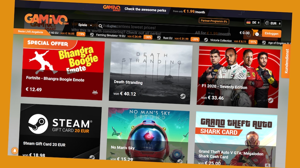 Gamivo.com: Jetzt alle Spiele günstiger erhalten - COMPUTER BILD