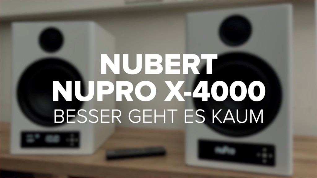 Nubert nuPro X-4000 RC: Besser geht es kaum - COMPUTER BILD