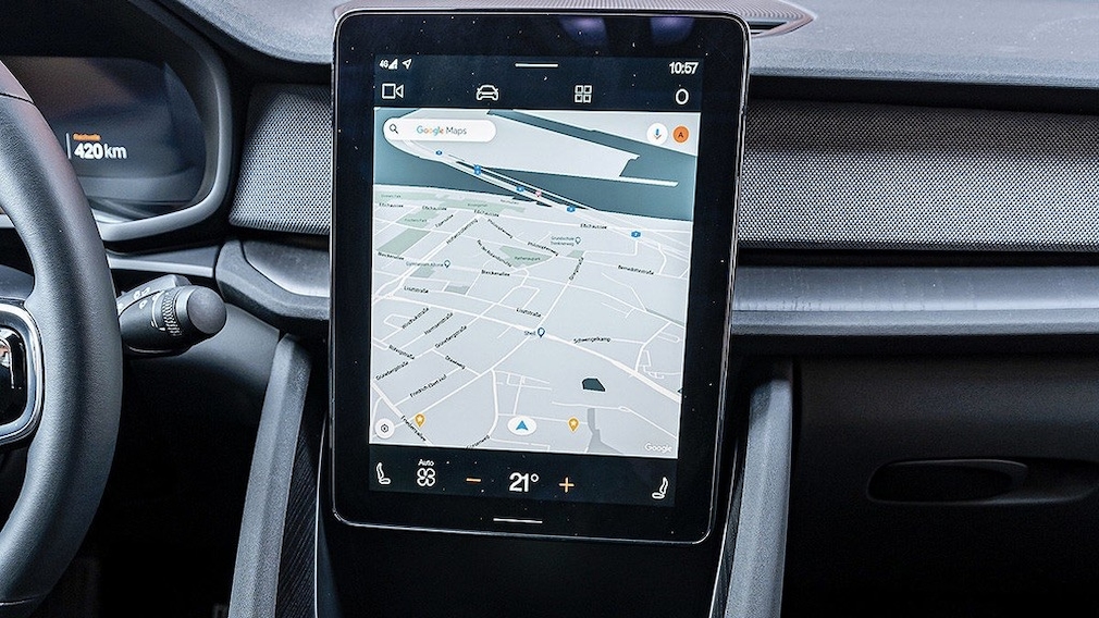 Probefahrt: Polestar 2 – das erste Google-Auto - COMPUTER BILD
