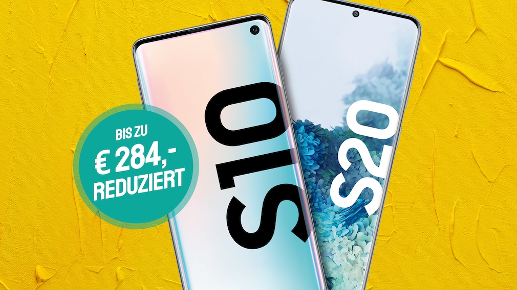 Hammer-Spar-Deal: Galaxy S10 mit O2 LTE-Flat - COMPUTER BILD