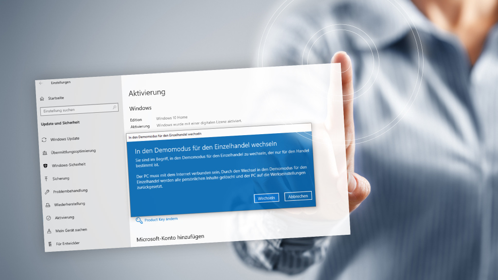 Windows 10/11: Demo-Modus bewirkt Datenverlust - COMPUTER BILD