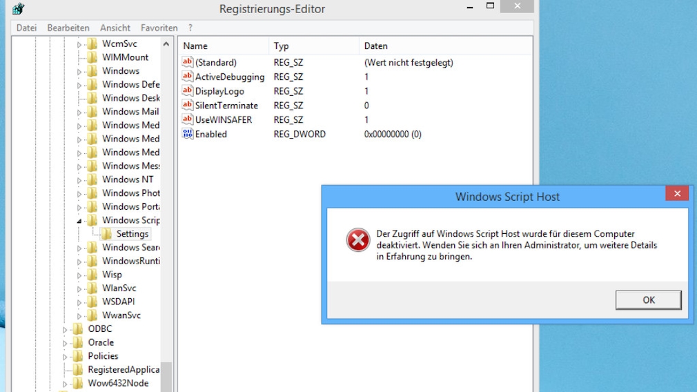 Windows Script Host: - COMPUTER BILD