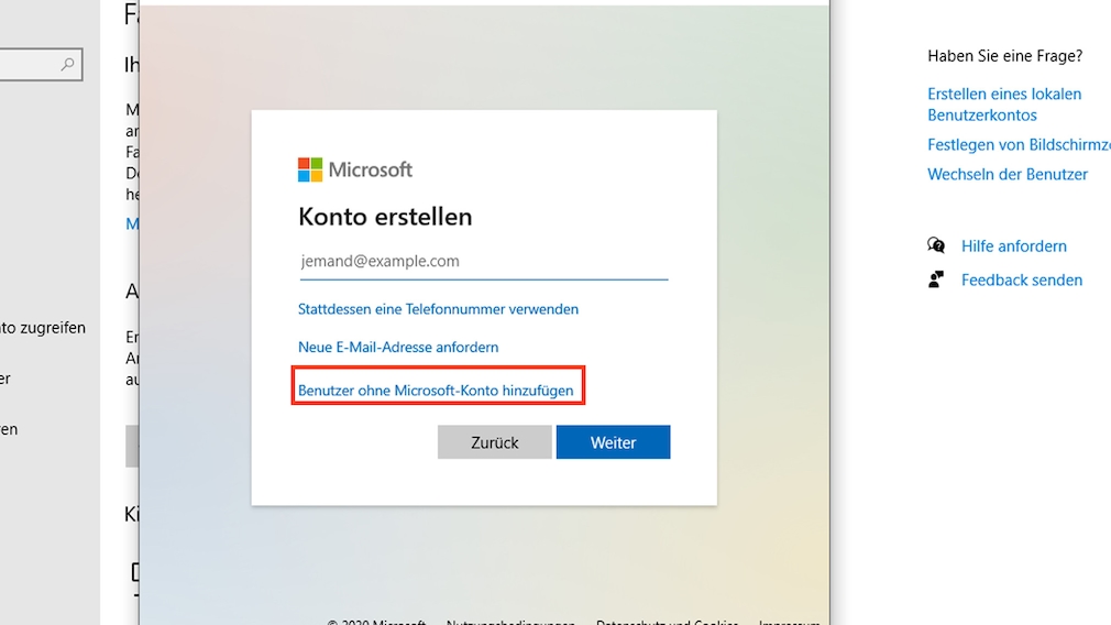 Windows 10: Neues Benutzerkonto erstellen - COMPUTER BILD