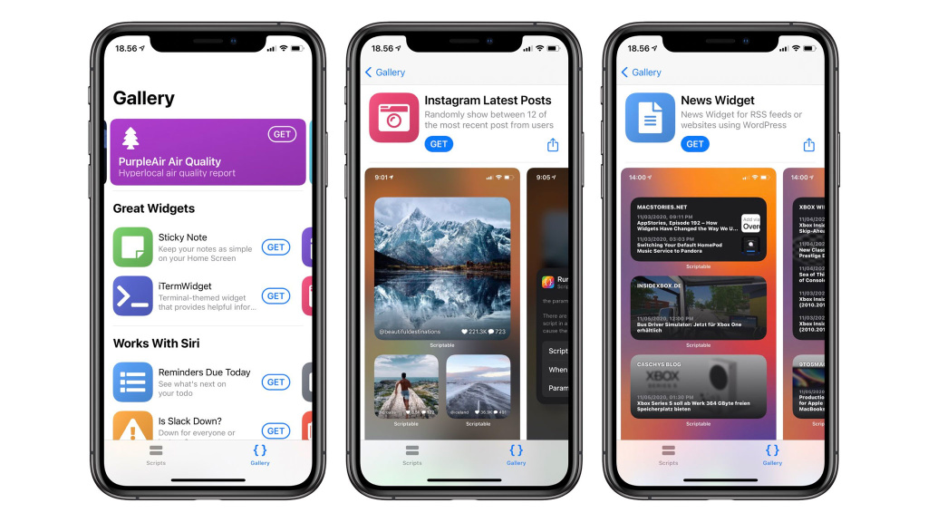 Scriptable: App-Update bringt Widget-Galerie - COMPUTER BILD