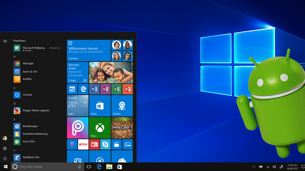 Microsoft: Unterstützt Windows 10 bald Android-Apps? - COMPUTER BILD