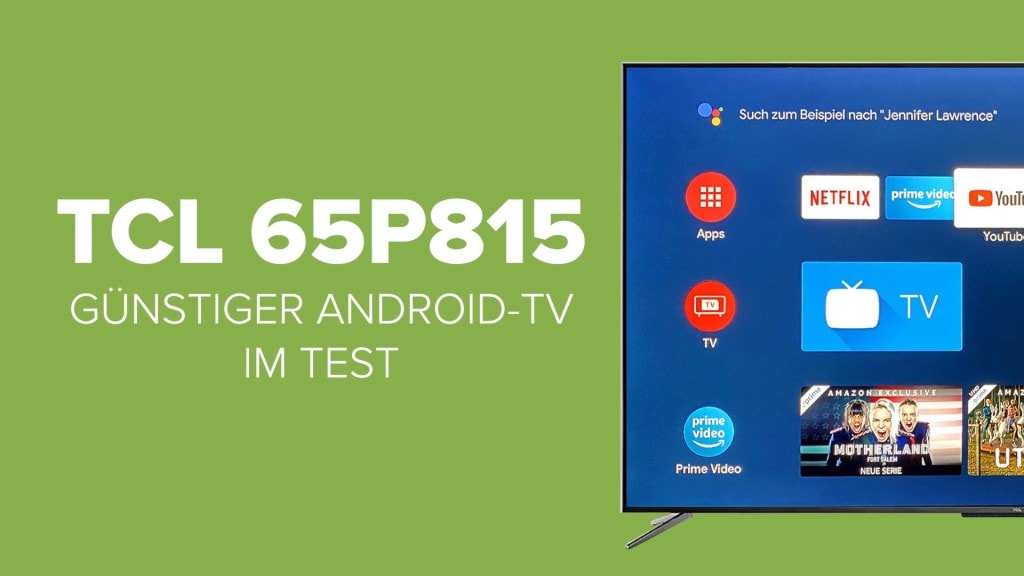 TCL P815: Günstiger Android-Fernseher im Test - COMPUTER BILD