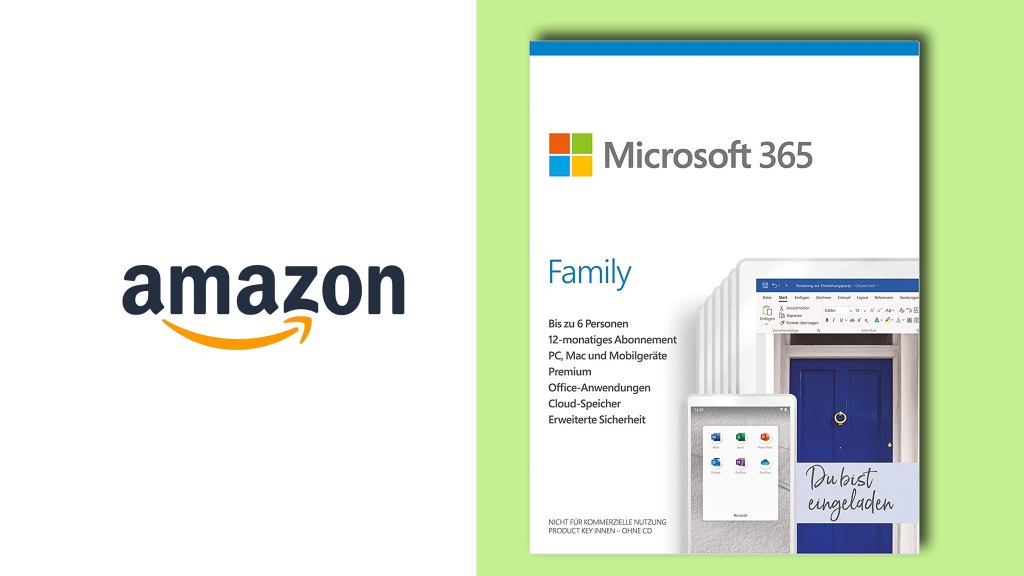 Amazon-Deal: Microsoft 365 Family zum Tiefpreis - COMPUTER BILD