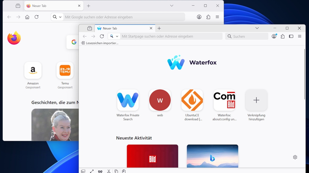 Firefox vs. Waterfox: Was leistet der Waterfox? - COMPUTER BILD