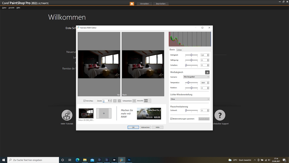 Corel PaintShop Pro 2021: Test der Bildbearbeitung - COMPUTER BILD