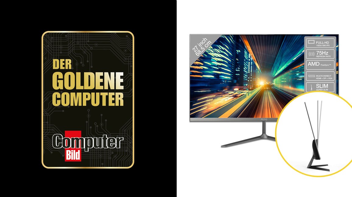 Goldener Computer 2021 - COMPUTER BILD