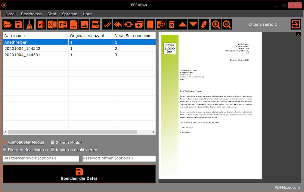 PDF Mixer - Download - COMPUTER BILD