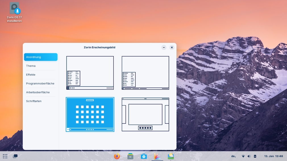 Linux statt Windows 11: Dieses Linux zentriert die Taskbar-Icons ...