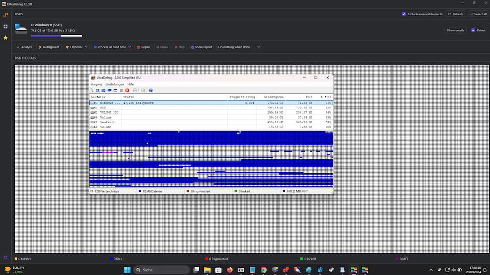 UltraDefrag im Test: So gut ist das Defragmentierungs-Tool - COMPUTER BILD