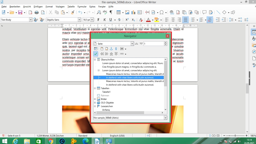 LibreOffice: Lesezeichen anlegen und anzeigen - COMPUTER BILD